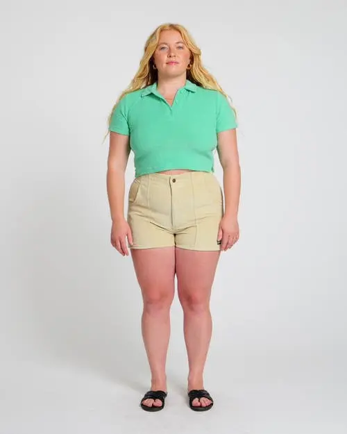 HAMMIES Retro Terry Cloth Polo - Mint