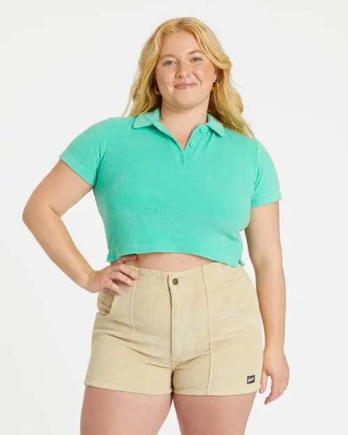 HAMMIES Retro Terry Cloth Polo