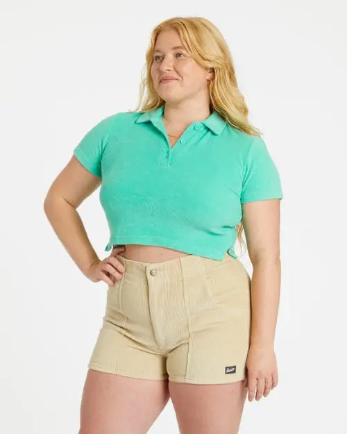 HAMMIES Retro Terry Cloth Polo
