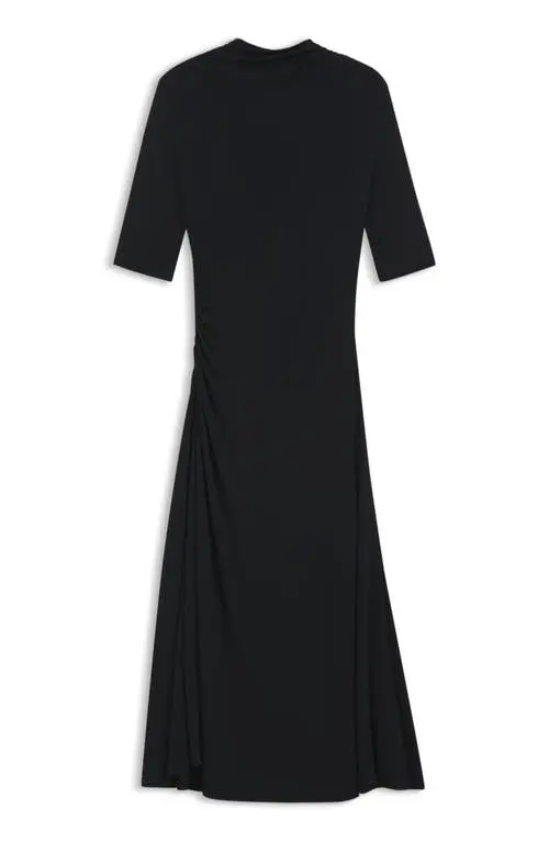 BOSS A-line Midi Dress