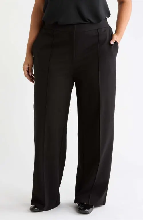 Eileen Fisher Pintuck Wide Leg Pants
