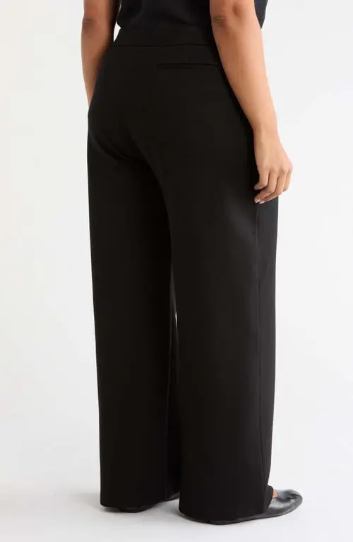 Eileen Fisher Pintuck Wide Leg Pants