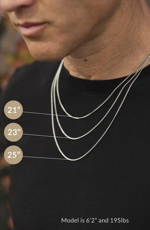 VINCERO Birthstone Pendant Necklace - Black-october