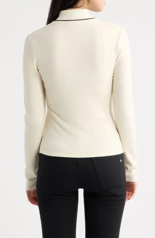 Rag & Bone Brushed Cardigan - Cream