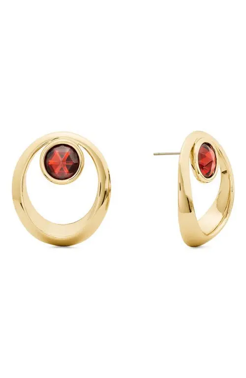 Kate Spade New York Bold Brilliance Goldtone Cubic Zirconia Drop Earrings
