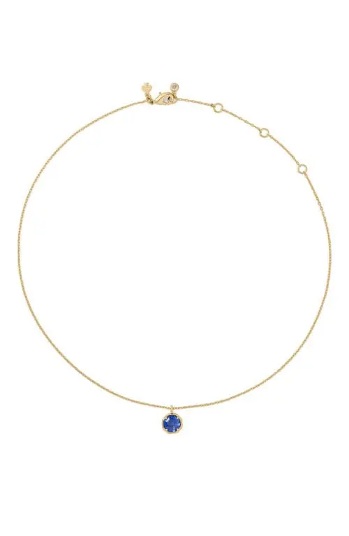Kate Spade New York Opulence Octagon Stone Pendant Necklace