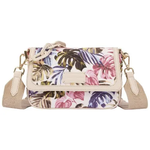 Tommy Bahama Celeste Jungle Print Flap Crossbody Bag - Multi
