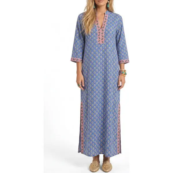 Calypso St. Barth Lauren Dress - Blue