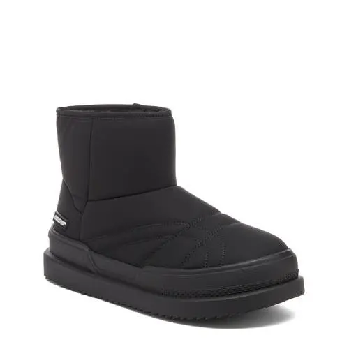 ROCKET DOG Ryder Faux Suede Platform Slipper Boots - Black