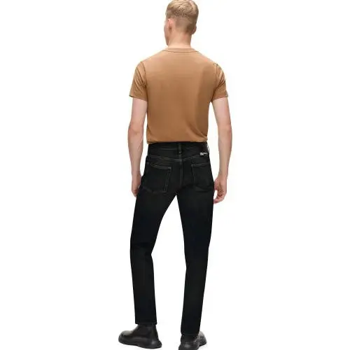 Karl Lagerfeld Faded Tapered Jeans