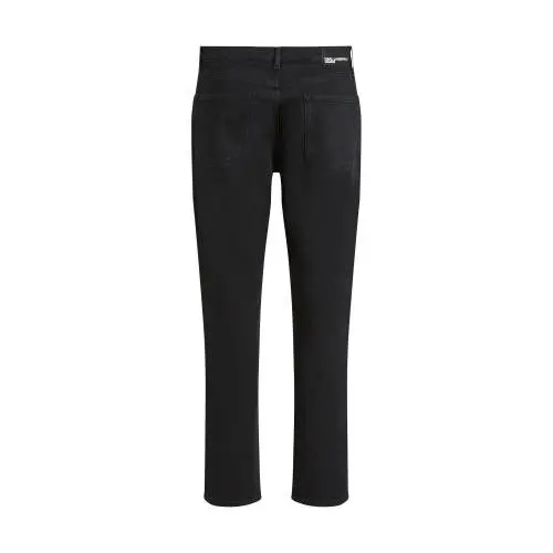 Karl Lagerfeld Faded Tapered Jeans