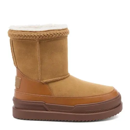 ROCKET DOG Ramble Faux Suede Braided Trim Winter Boots