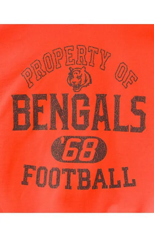 Junk Food Property Of Cincinnati Bengals Fleece Sweatshirt
