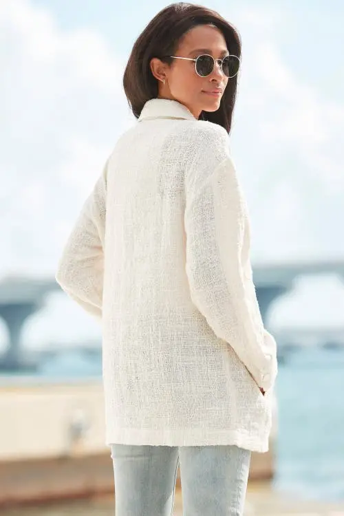 LASCANA Boucle Shirt Jacket