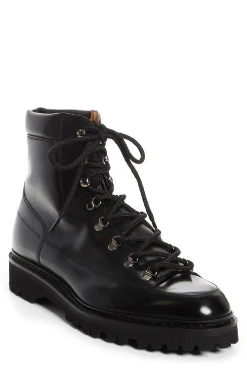 John Lobb Sommet Leather Boot - Black