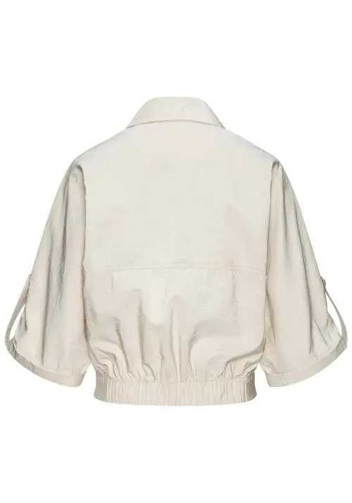 LASCANA Snap Front Shirt Jacket