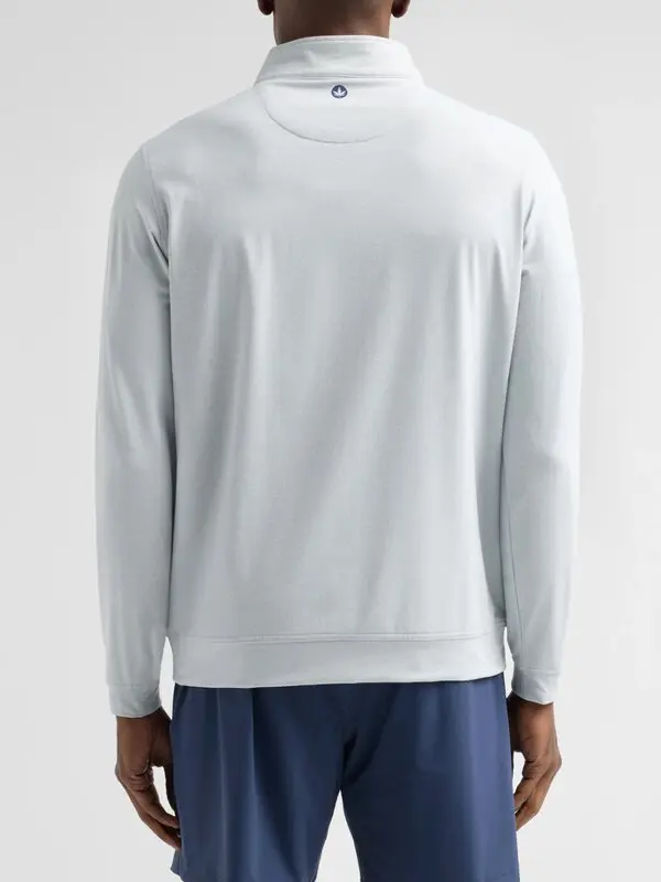 Boast Greenwich Quarter-zip Sweatshirt - Cloud Heather