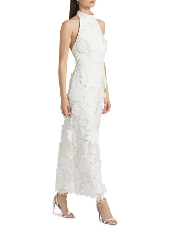 MILLY Sofia 3d Floral Lace Dress