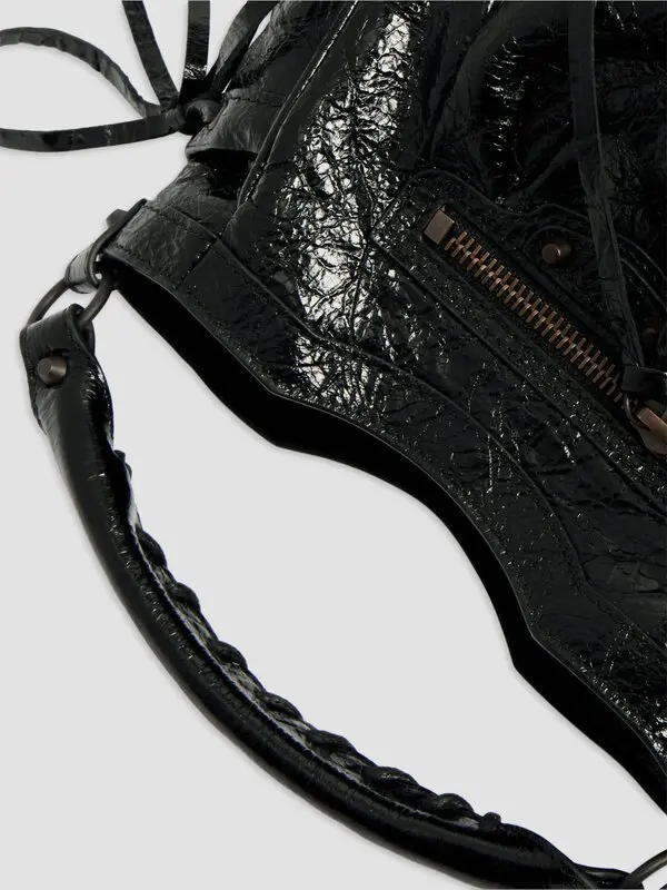 Balenciaga Le City Nano Bucket Bag - Black