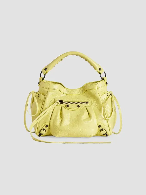 Balenciaga Le City Nano Bucket Bag - Lemonade