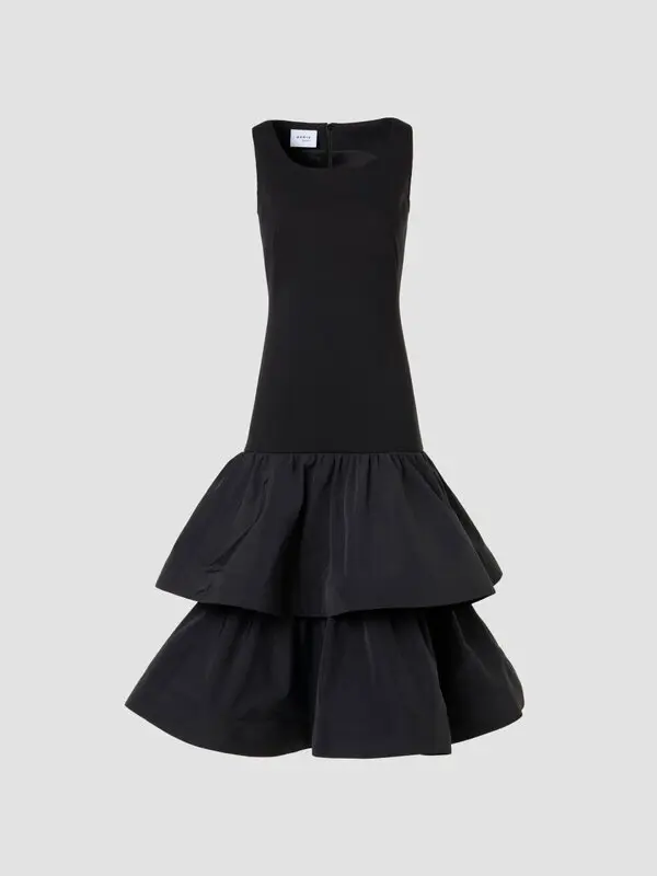 Akris Drop-waist Midi Dress