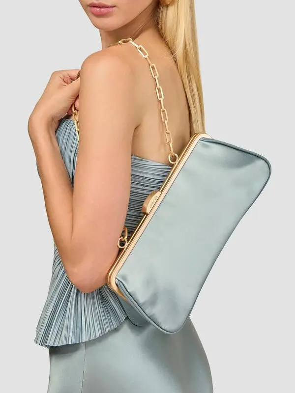 Cult Gaia Matilde Chain-link Shoulder Bag - Celadon