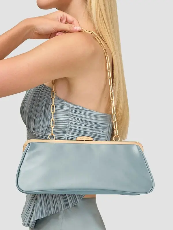 Cult Gaia Matilde Chain-link Shoulder Bag - Celadon