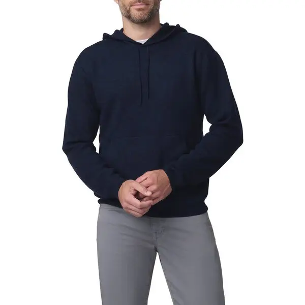 Joe's Jeans Wool Sweater Hoodie - Navy