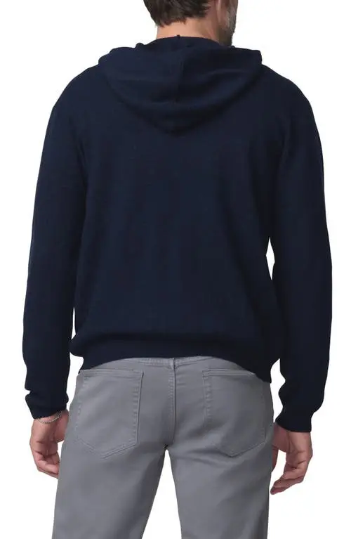 Joe's Jeans Wool Sweater Hoodie - Navy