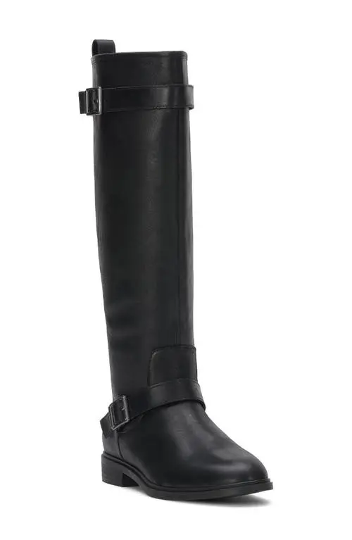 Lucky Brand Hinley Leather Tall Boot - Black