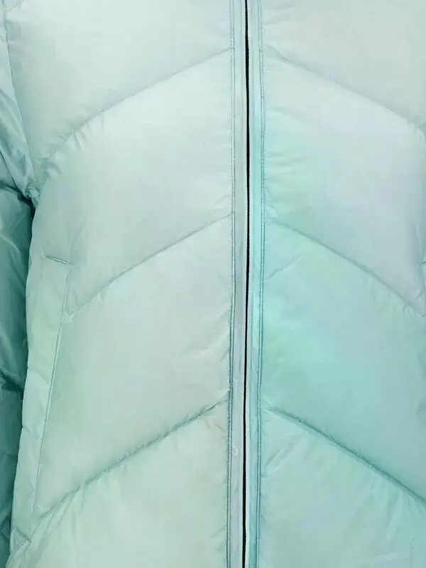 AFTER/LABEL Chevron-quilted Hooded Jacket