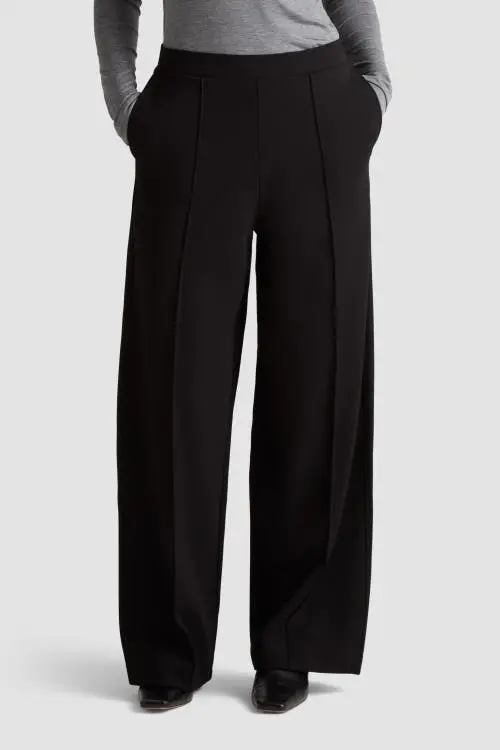 RESIDUS Louie Pleated Wide Leg Pants