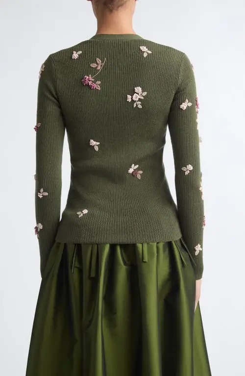 Bernadette Oscar Ribbon Detail Midi Skirt