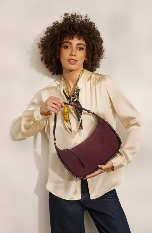 Hobo Mia Crescent Suede