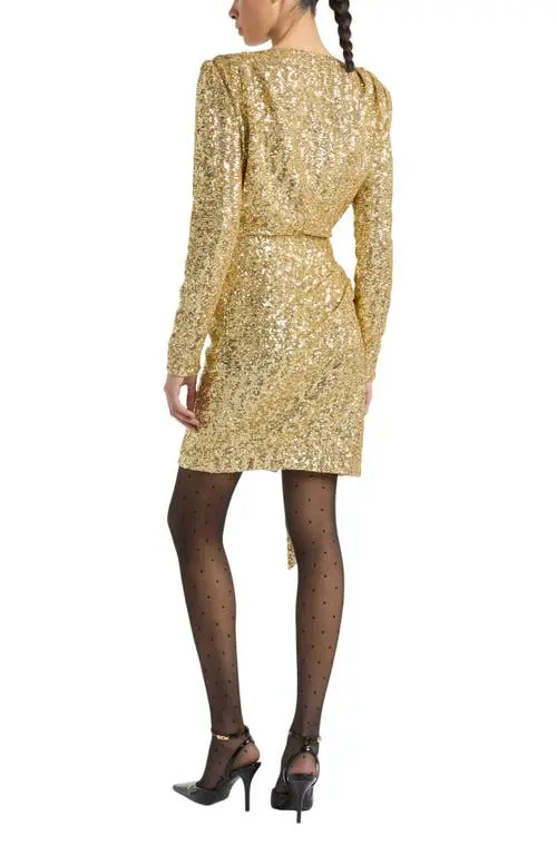 Balmain Sequinned Dress