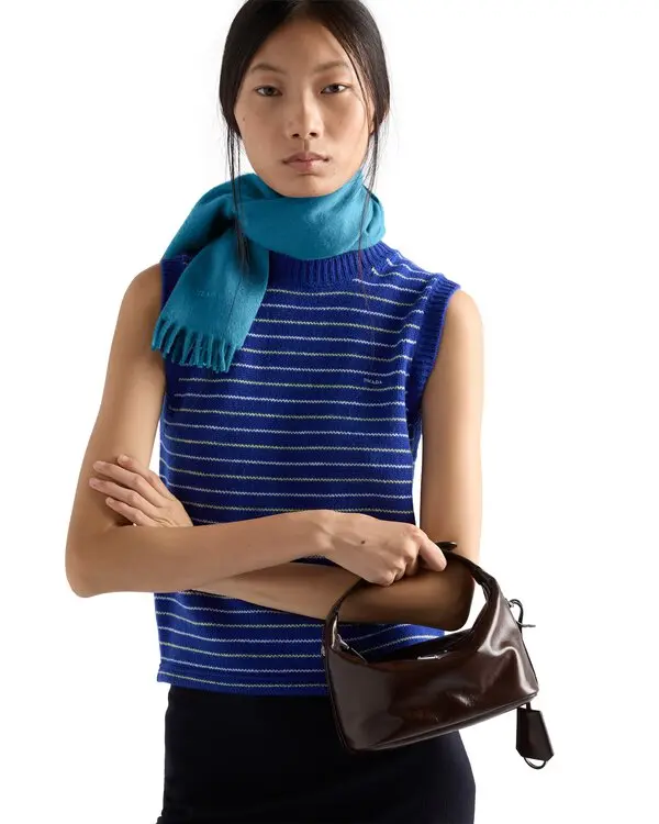 Prada Chérie Leather Mini-bag - Brown