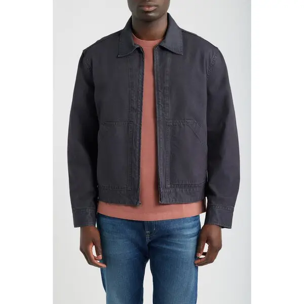 Madewell Saitex Canvas Work Jacket - Navy