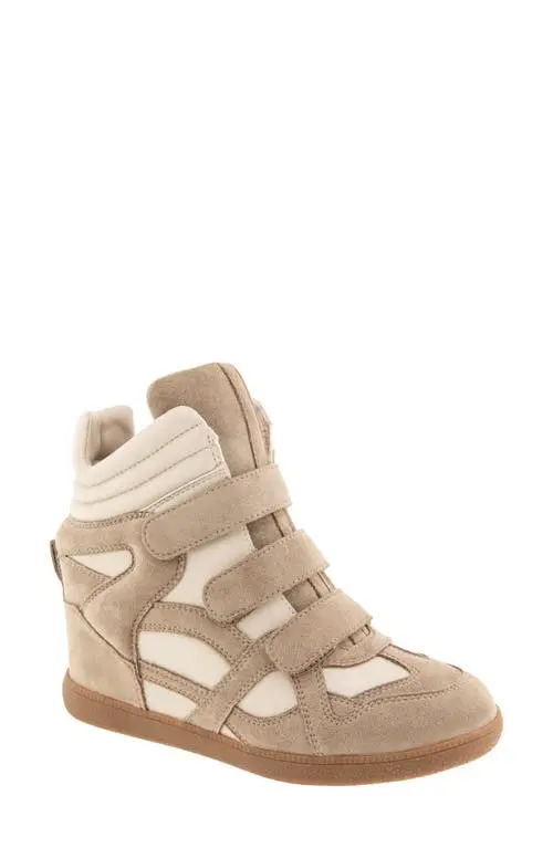 Bcbgmaxazria Moxie Wedge Sneaker - Taupe