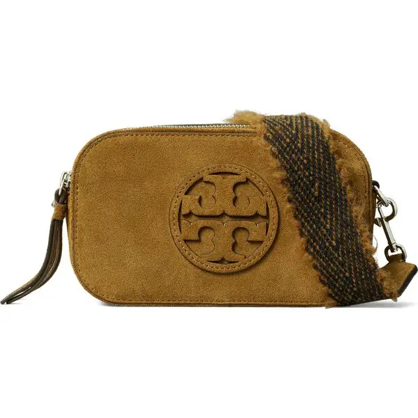 Tory Burch Miller Mini Suede Crossbody Bag