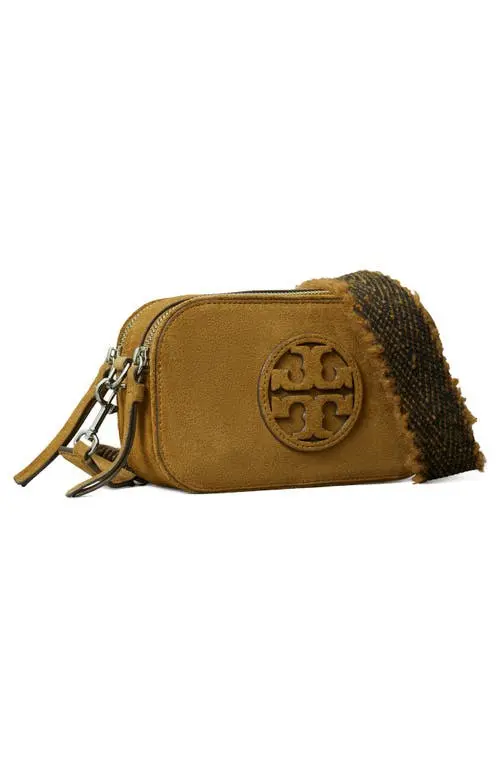 Tory Burch Miller Mini Suede Crossbody Bag