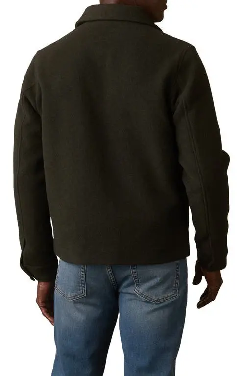 THE NORMAL BRAND Harrison Felted Wool Blend Jacket