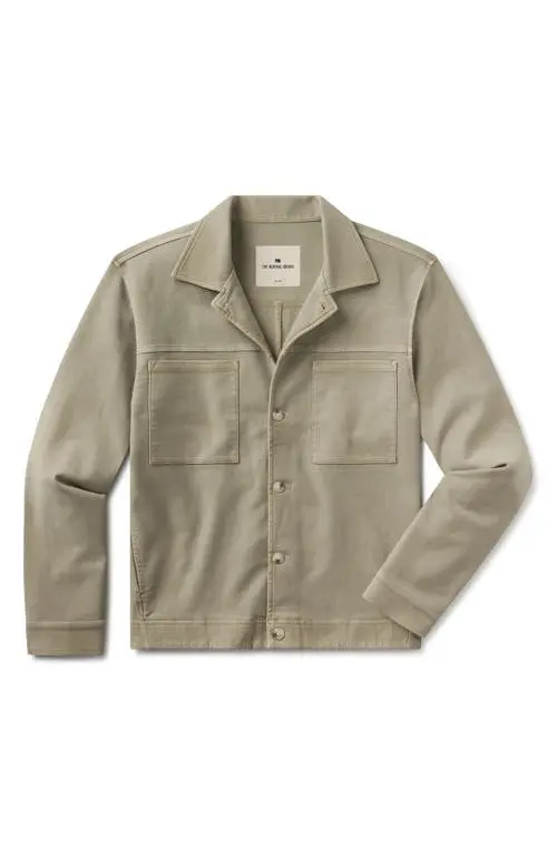THE NORMAL BRAND Comfort Terry All Day Jacket - Sand Dune