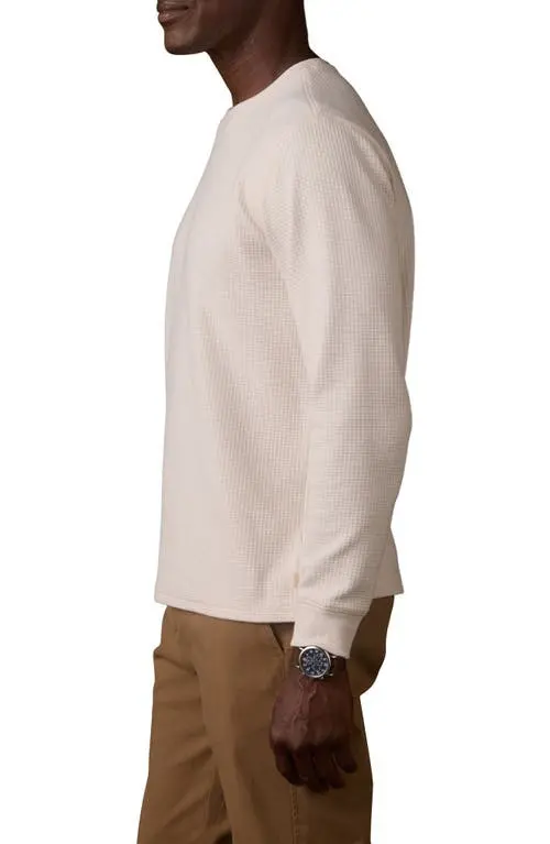 THE NORMAL BRAND Thermal Crewneck Sweater - Fossil