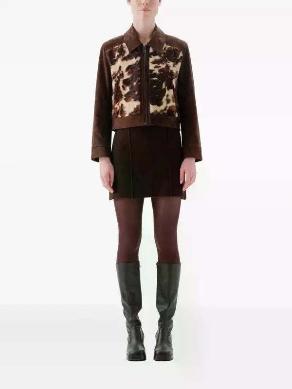 UNREAL FUR Hi Noon Faux-fur Jacket - Brown