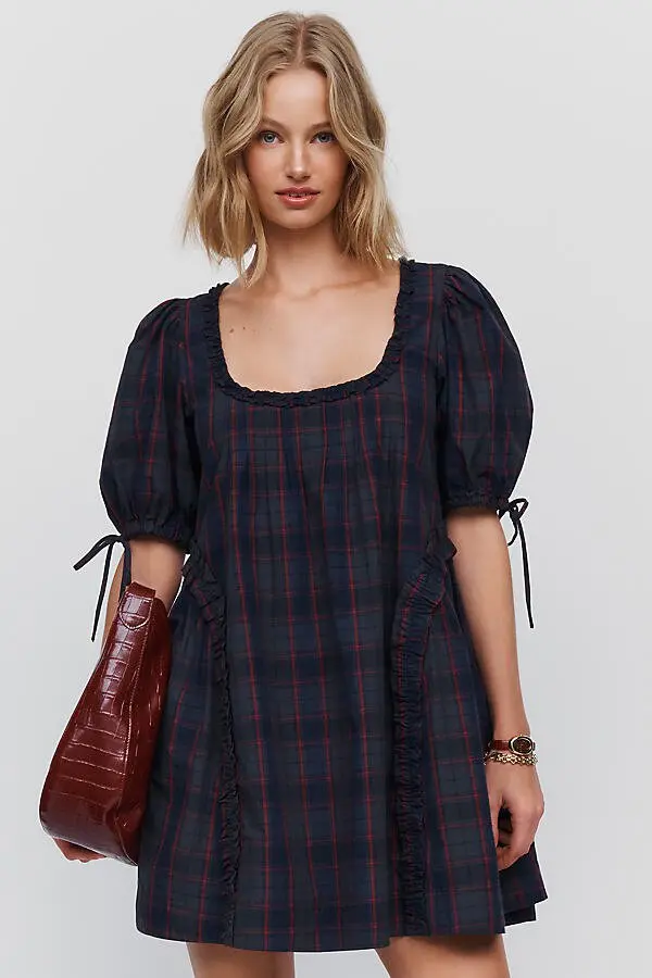 DAMSON MADDER Meri 100% Cotton Mi Dress