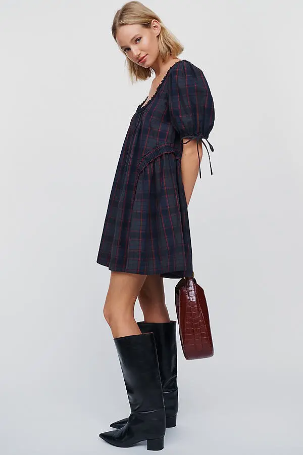 DAMSON MADDER Meri 100% Cotton Mi Dress