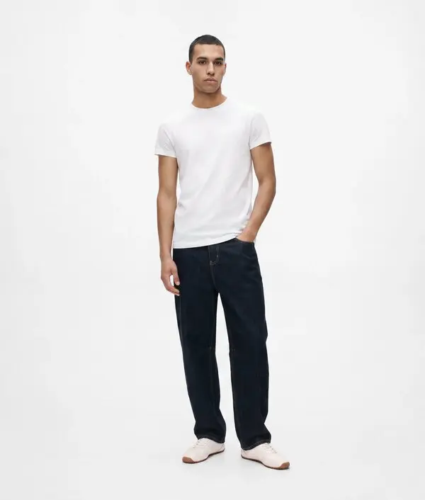 Karl Lagerfeld Muscle Fit T-shirt - White