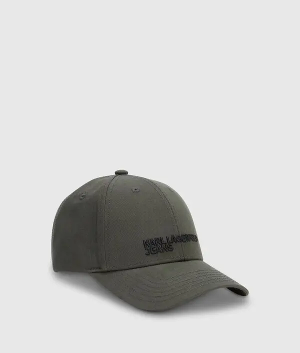 Karl Lagerfeld Box Logo Cap - Beluga