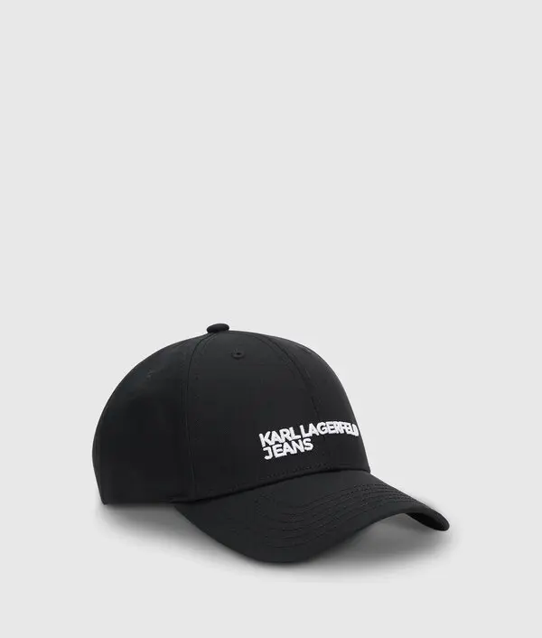 Karl Lagerfeld Box Logo Cap - Black