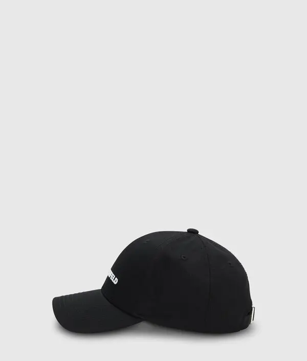Karl Lagerfeld Box Logo Cap - Black